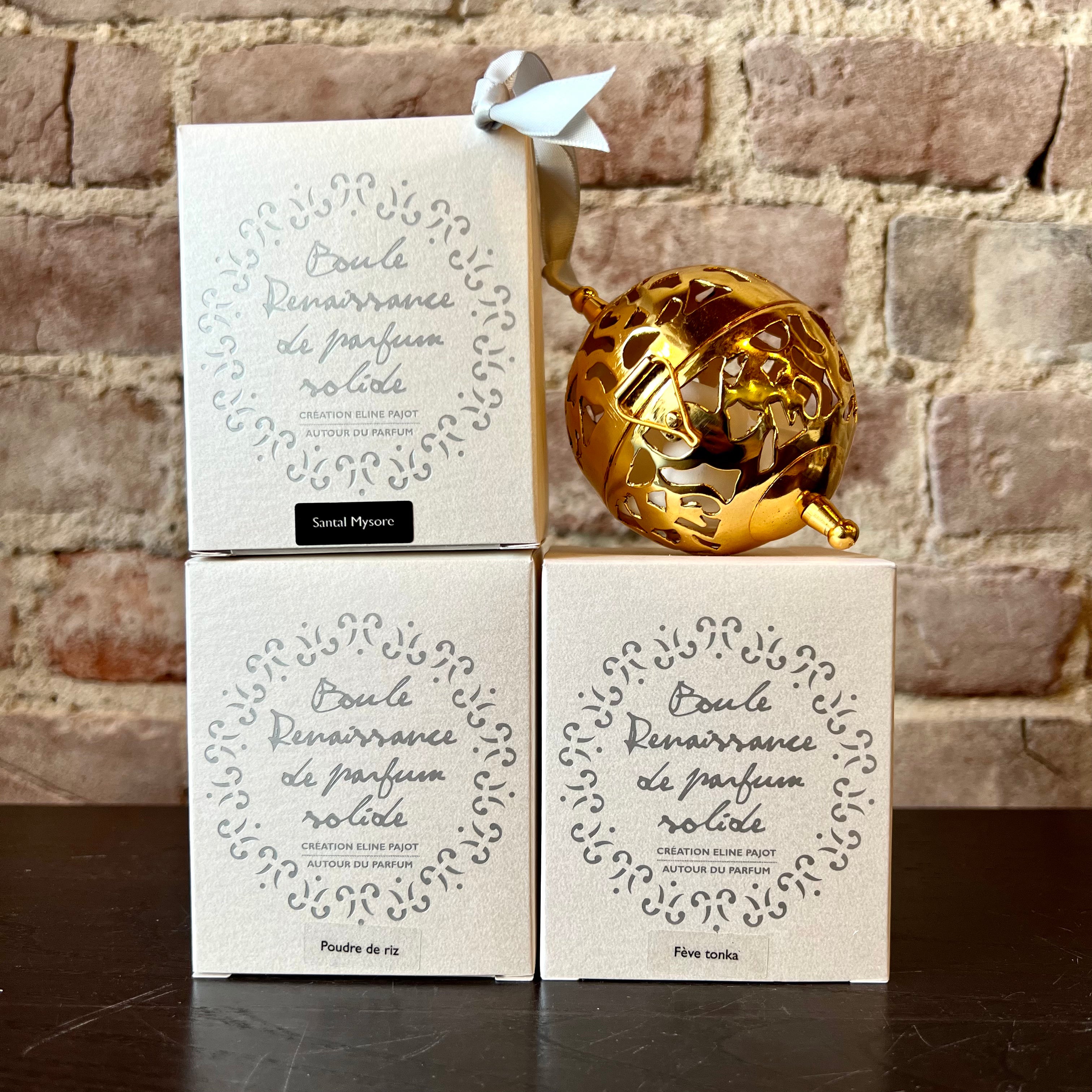 Autour Du Parfum Solid Perfume Gold Ball – Makes Scents